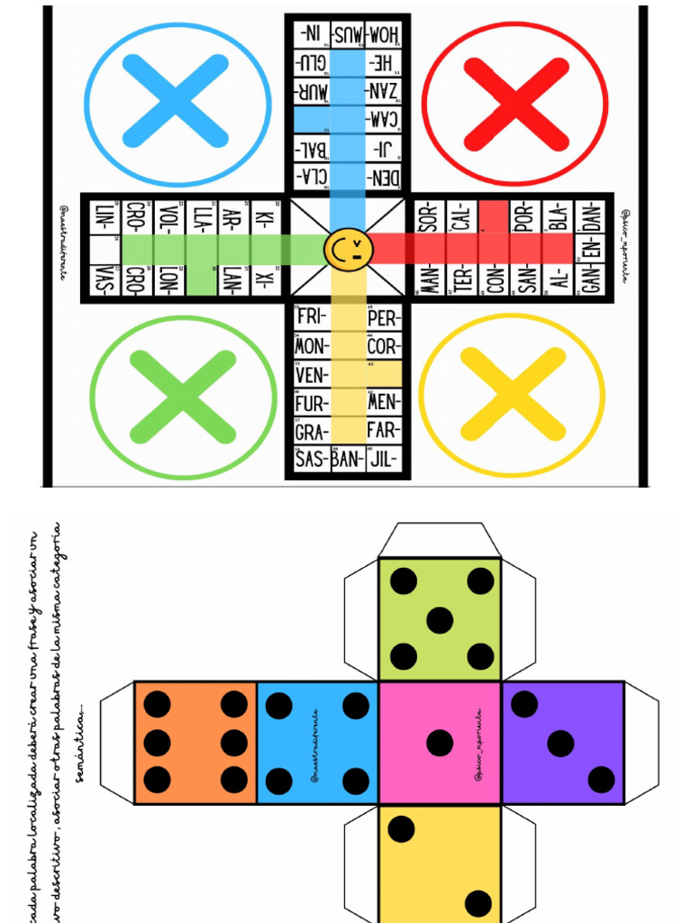 Parchís Silábico | PDF