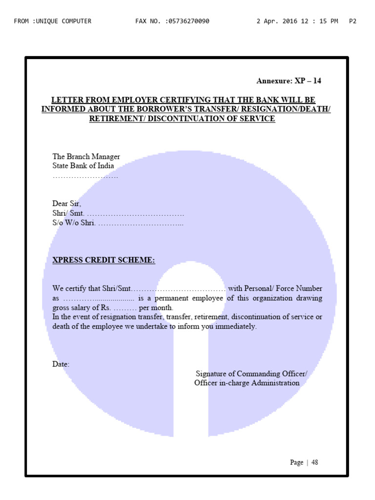 Sbi Application | PDF