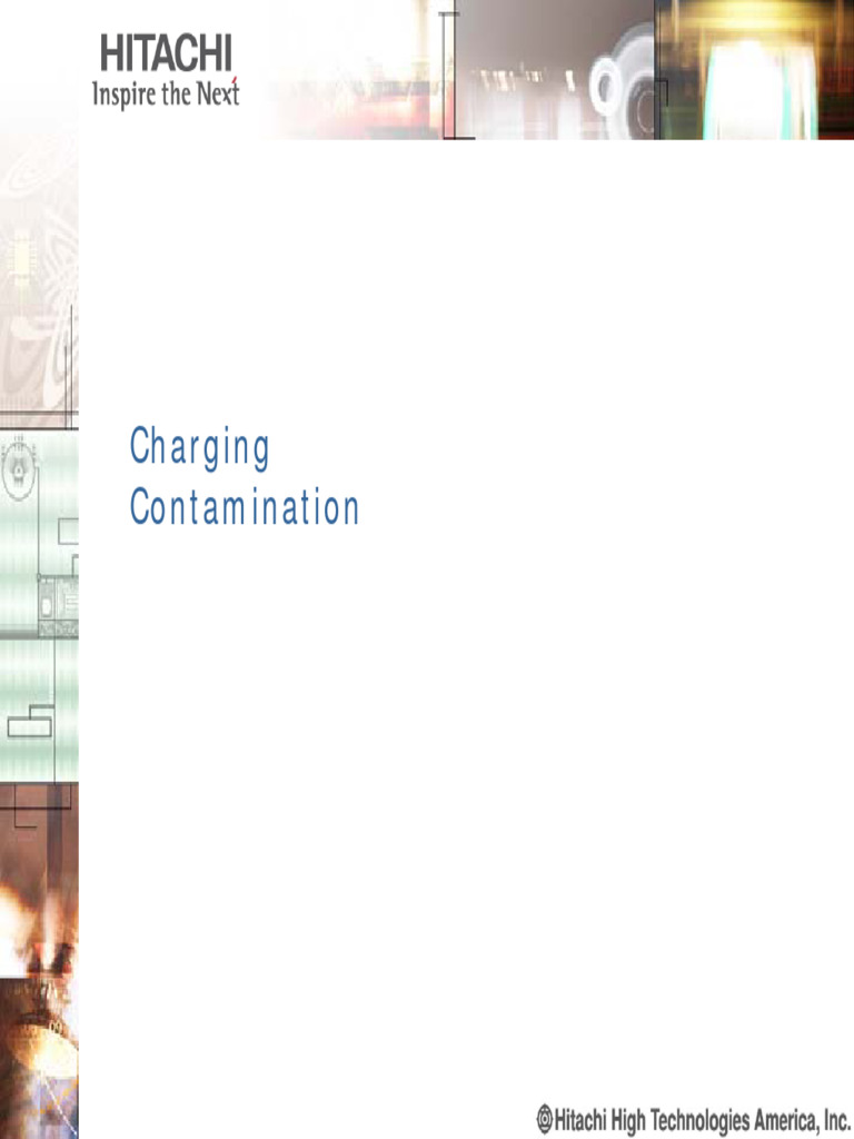 SEM Charging and Contamination Management | PDF | Scanning Electron ...