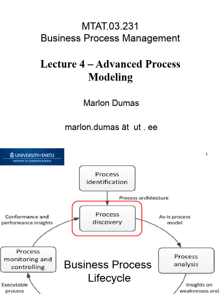 Lecture4 ProcessModeling2 | PDF | Computer Programming | Computer Engineering