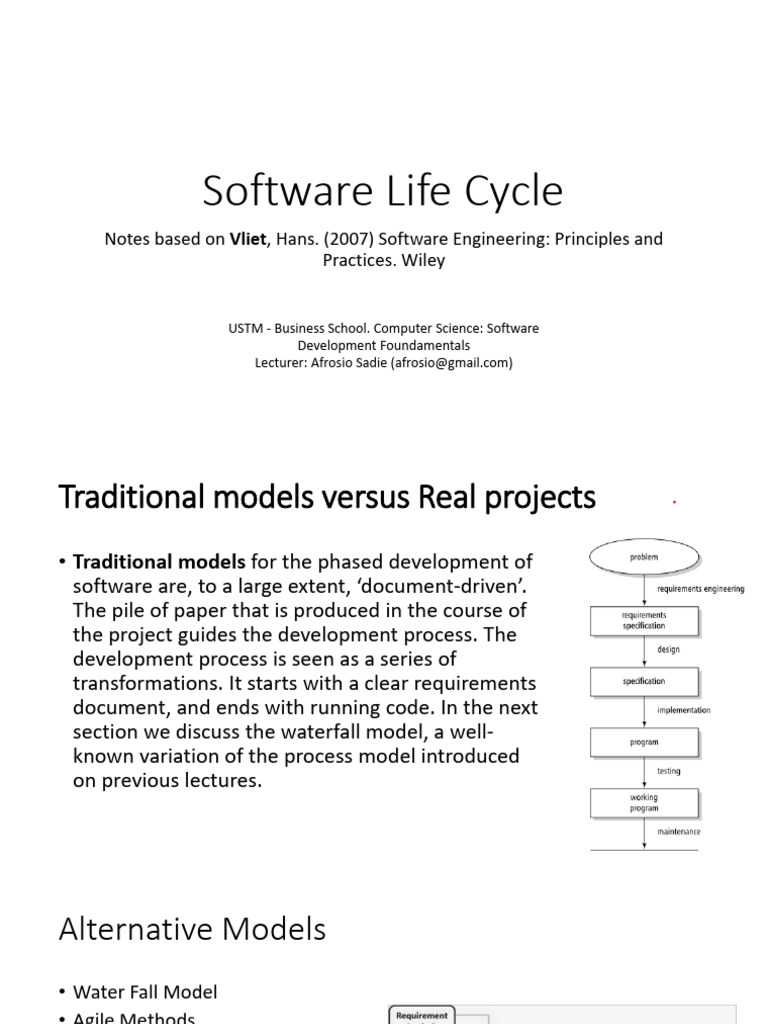 Lecture 5 | PDF | Software Development Process | Engineering