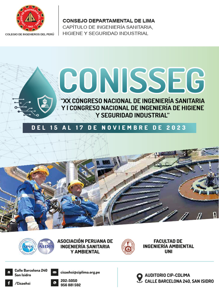 Programa Conisseg - s2 | PDF | Higiene Ocupacional | Ingeniería