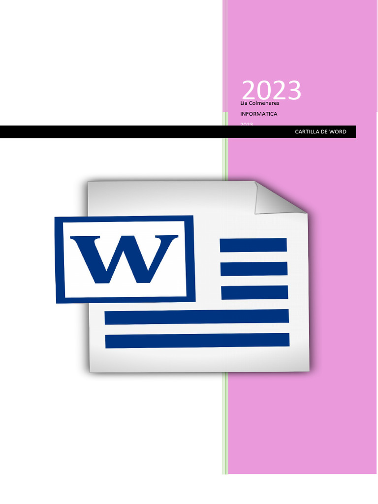 Cartilla - Word-Practico | PDF | Archivo de computadora | DVD