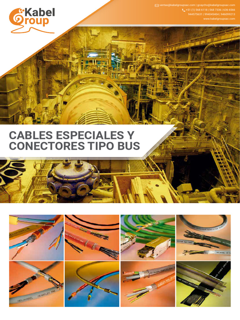 Cables Especiales y Conectores 500V | PDF | Conector eléctrico ...