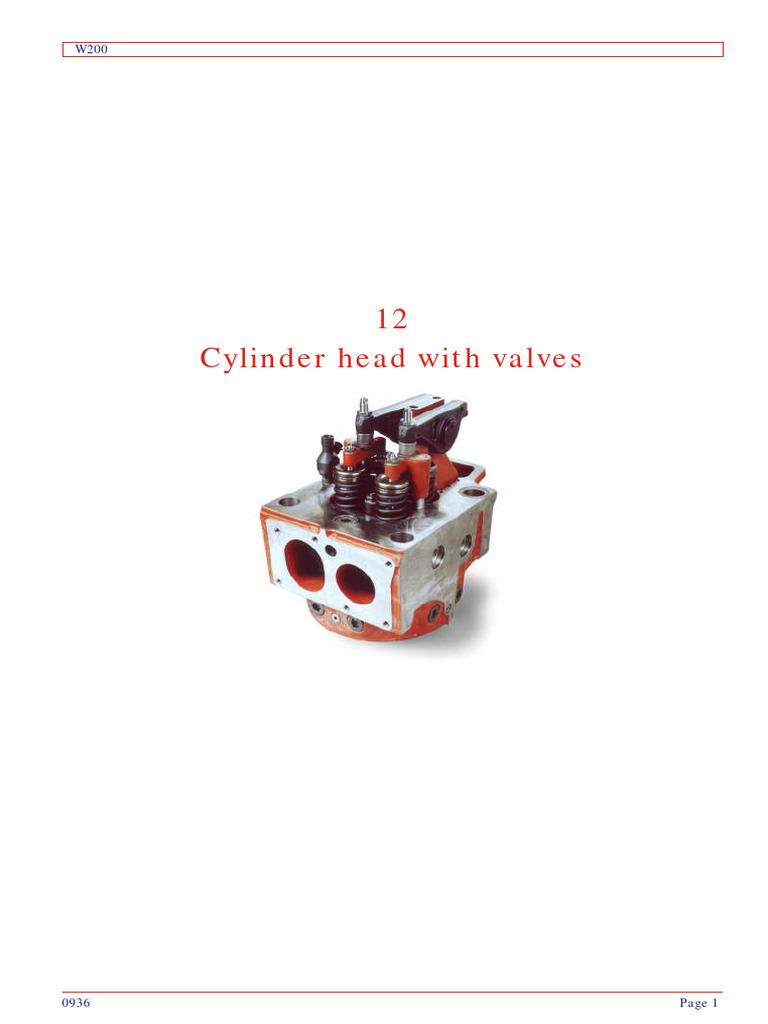 Cylinder Head Valve Installation Guide | PDF | Valve | Vehicle Technology