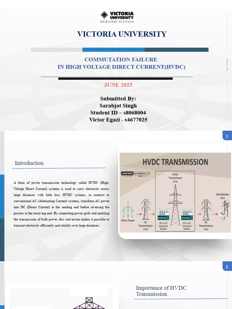 HVDC | PDF | High Voltage Direct Current | Electric Power Transmission