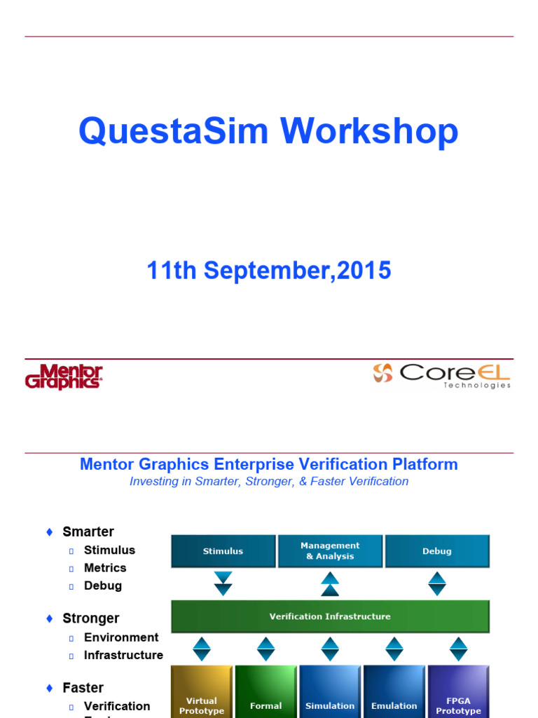 Questa Tool Usage Beginers Guide | PDF | Command Line Interface | Vhdl