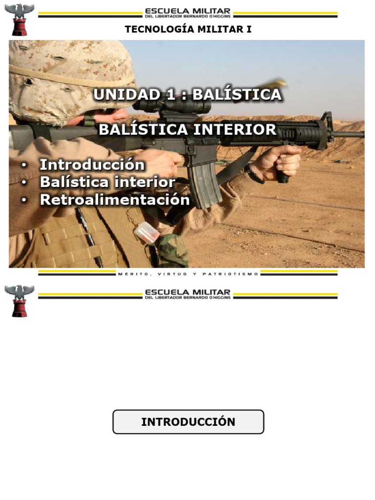 Introducción a la Balística Interior | PDF | Balística | Munición
