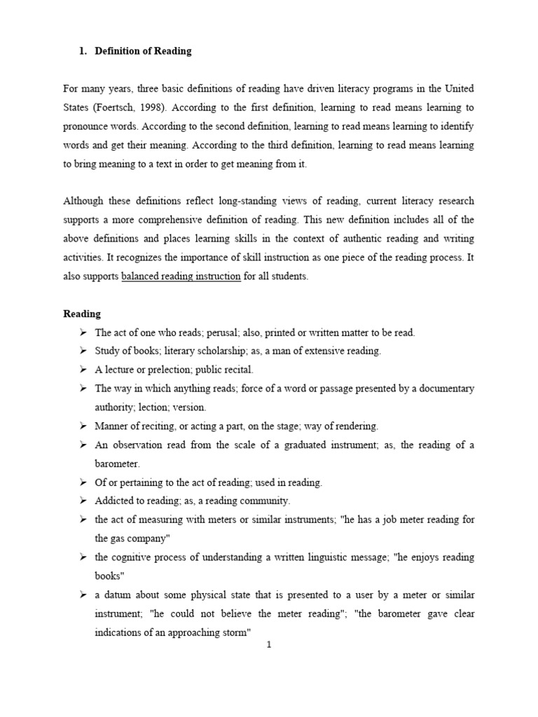Reading Note Pdf Reading Comprehension Top Down And Bottom Up Design