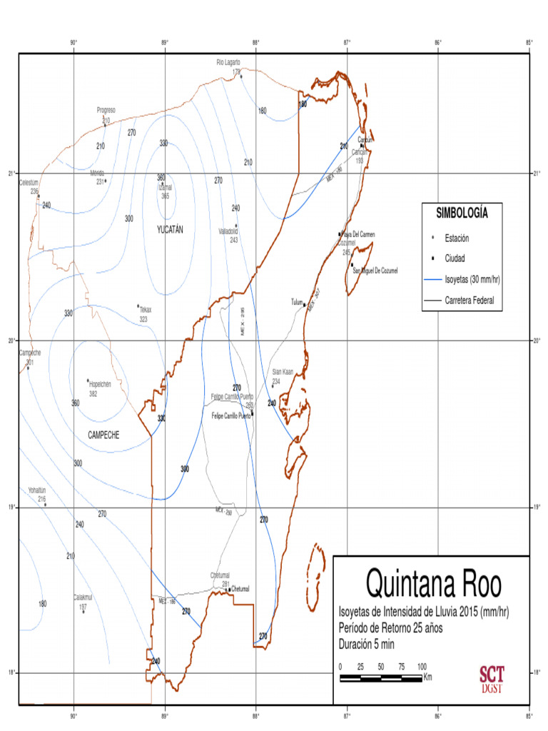 23.-Quintana - Roo - TR - 25 - Años Isoyeta | PDF | Quintana Roo | Campeche