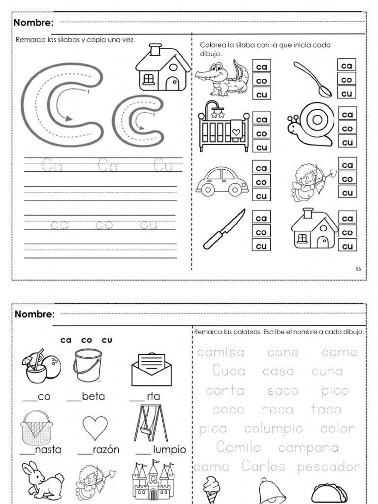 Actividad Ca Co Cu | PDF