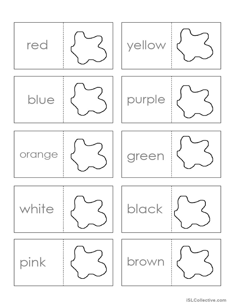 Memory Game - Colours | PDF