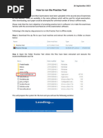How To Run The Practice Test CFAP MSA - 2 | PDF | Computer Architecture ...
