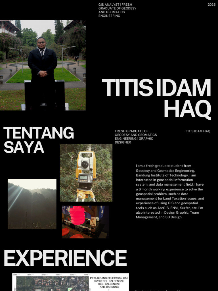 My Portofolio As A GIS Analyst, 3D Artist and Freelance | PDF ...