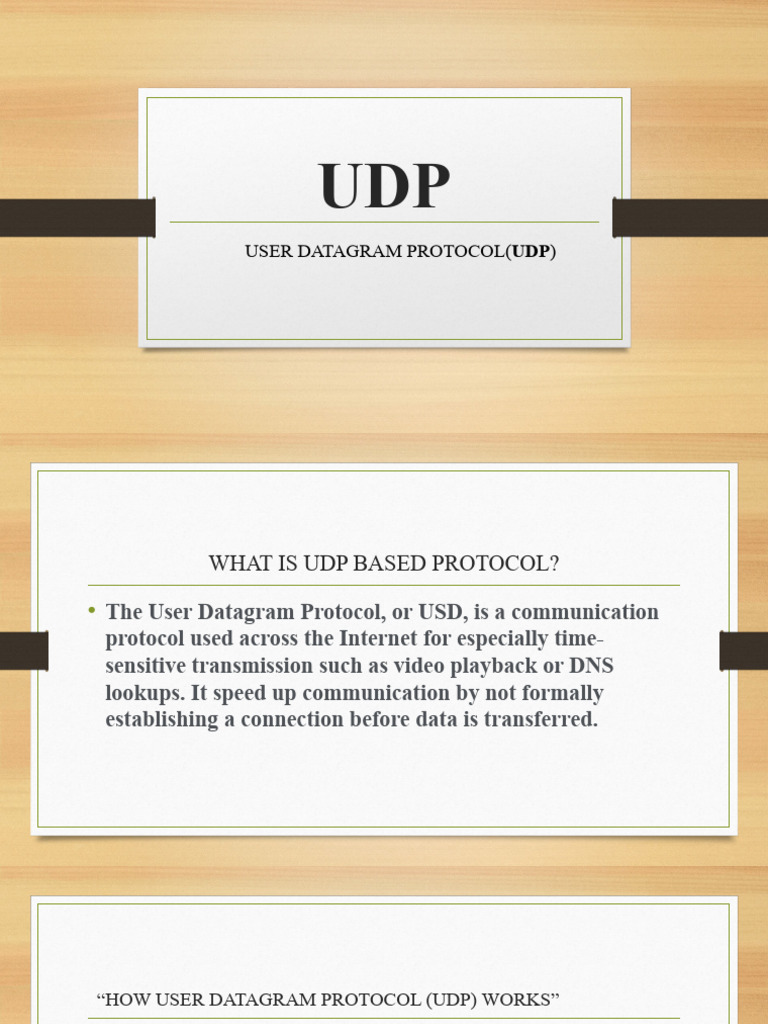 User Datagram Protocol | PDF | Technology & Engineering