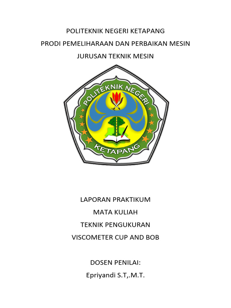 Laporan Praktek Pengujian Kekentalan Oli Mengunakan Viscometer Cup and ...