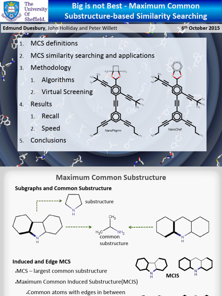 Big Is Not Best - Maximum Common Substructure Based Similarity ...