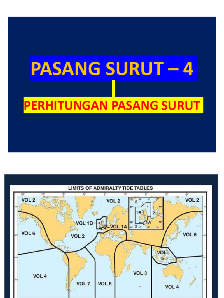 PASANG SURUT - 4 (PERHITUNGAN PASANG SURUT) - Compressed | PDF