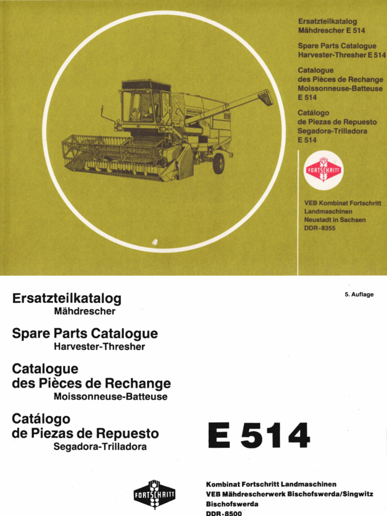 Fortschritt E 514 | PDF