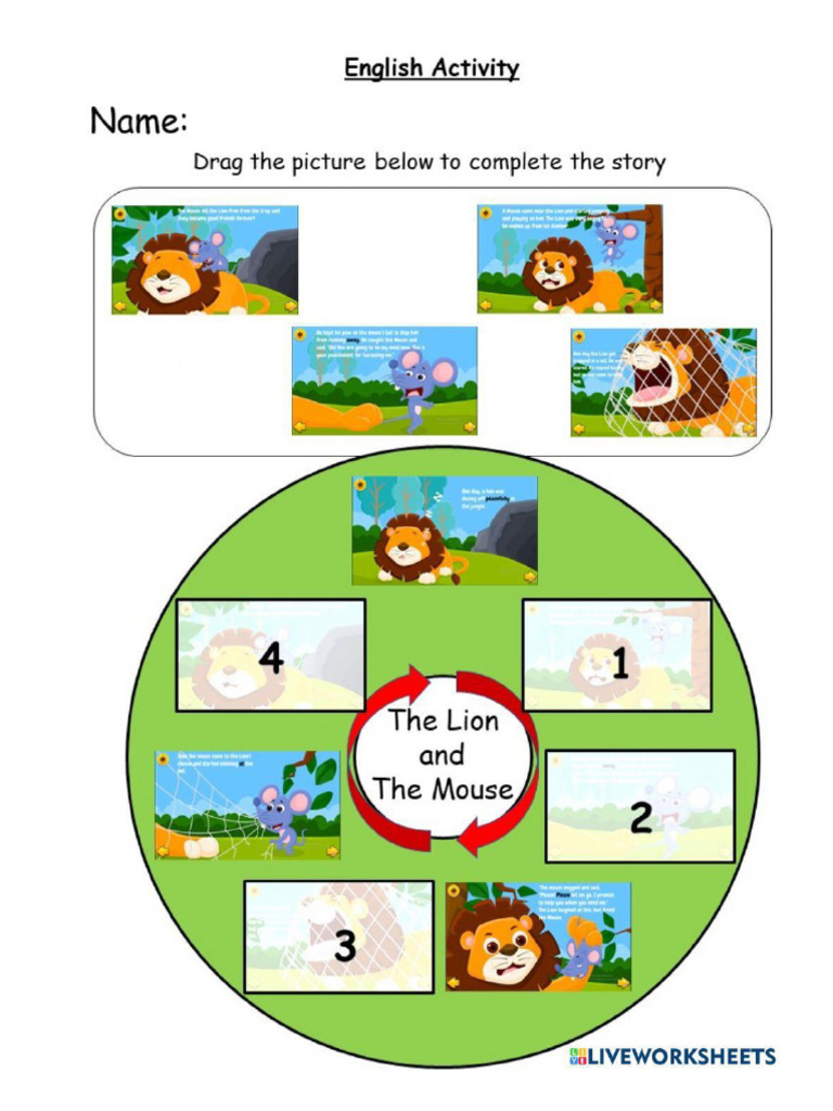 Lion Activity | PDF