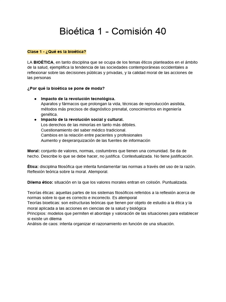 Bioetica-Gindin | PDF | Virtud | Hedonismo