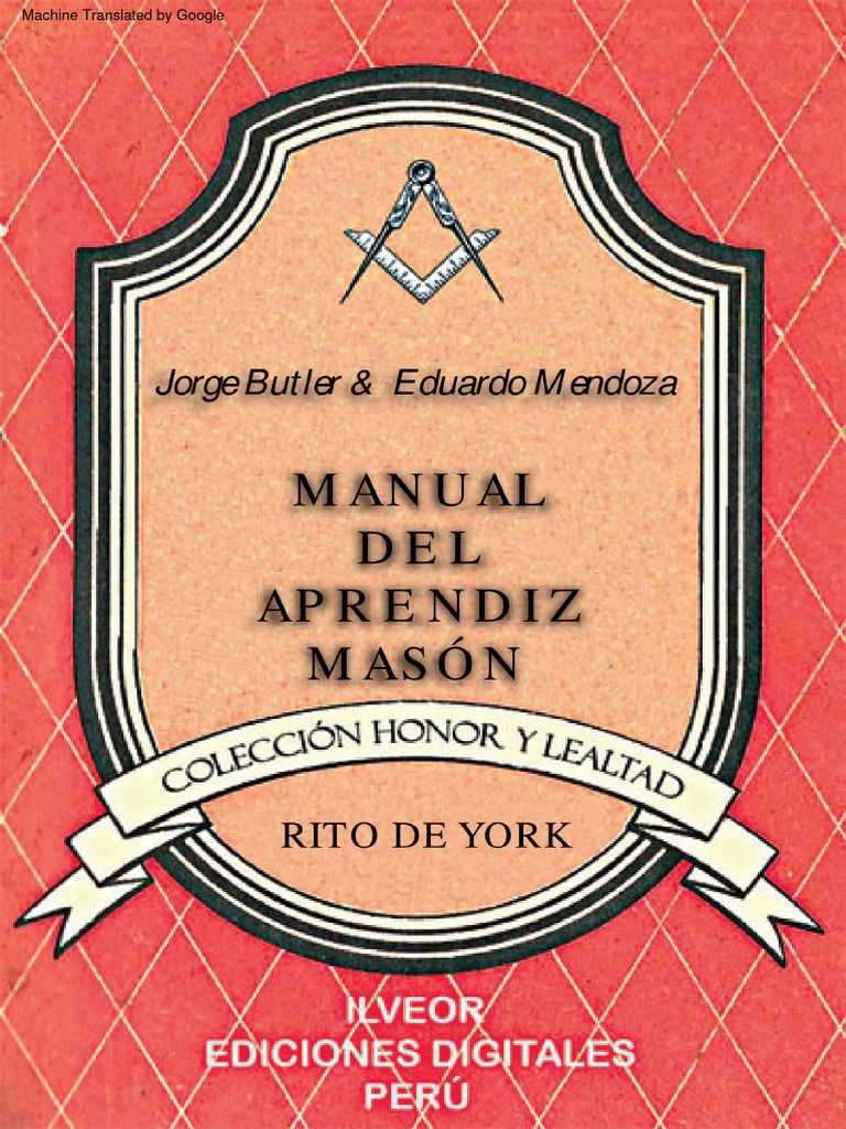 Manual Aprendiz Mason York (1) | PDF | Maçonaria | Loja Maçônica
