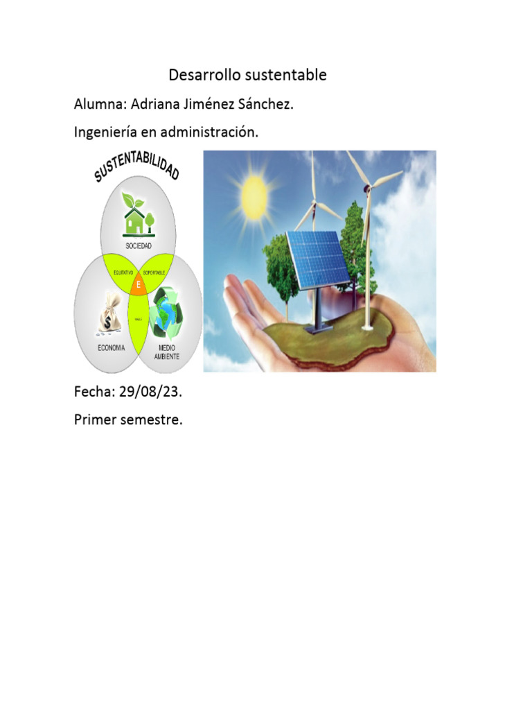 Fundamentos de Sustentabilidad | PDF | Sustentabilidad | Desarrollo sostenible