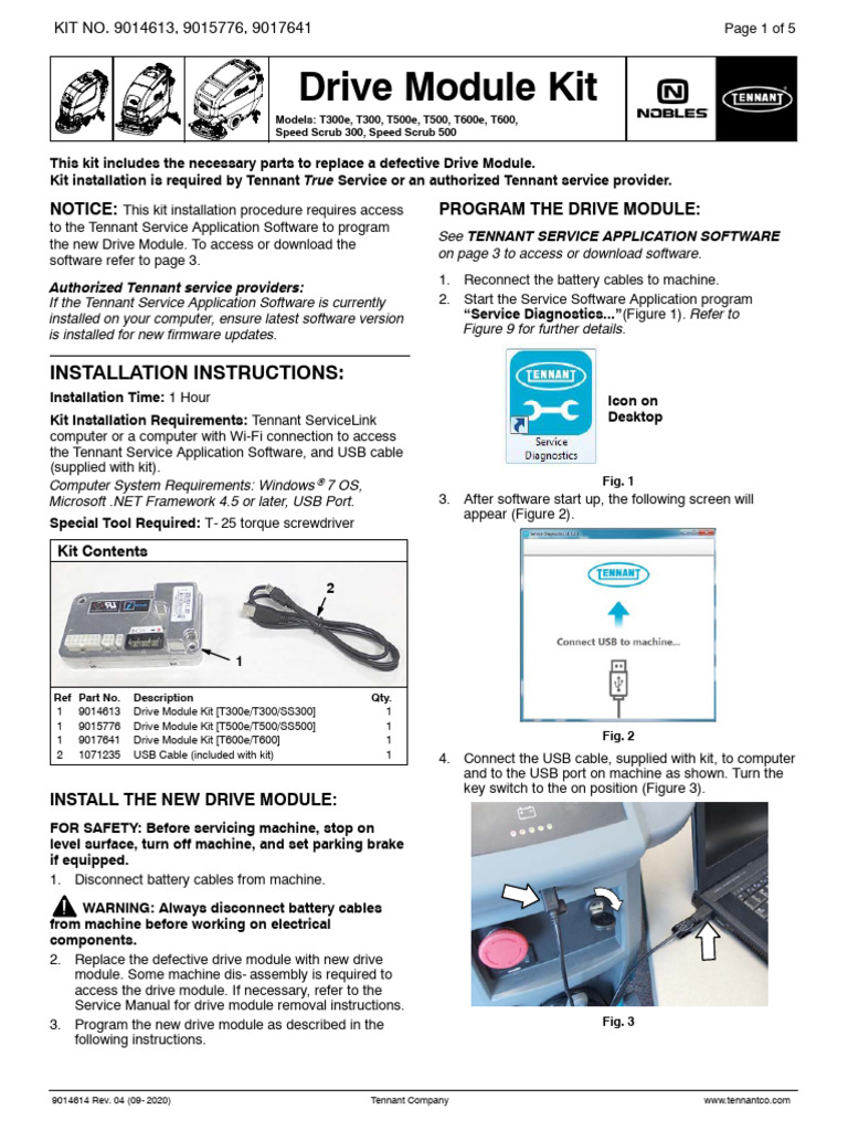 Manualde parte tennant ts5 | PDF | Computer File | Software