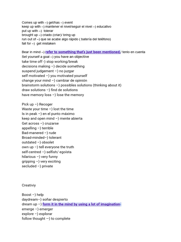 INGLES | PDF | Linguistic Morphology | Semantic Units