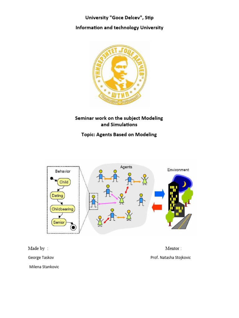 Моделирање 2 Fin | PDF | Agent Based Model | Simulation