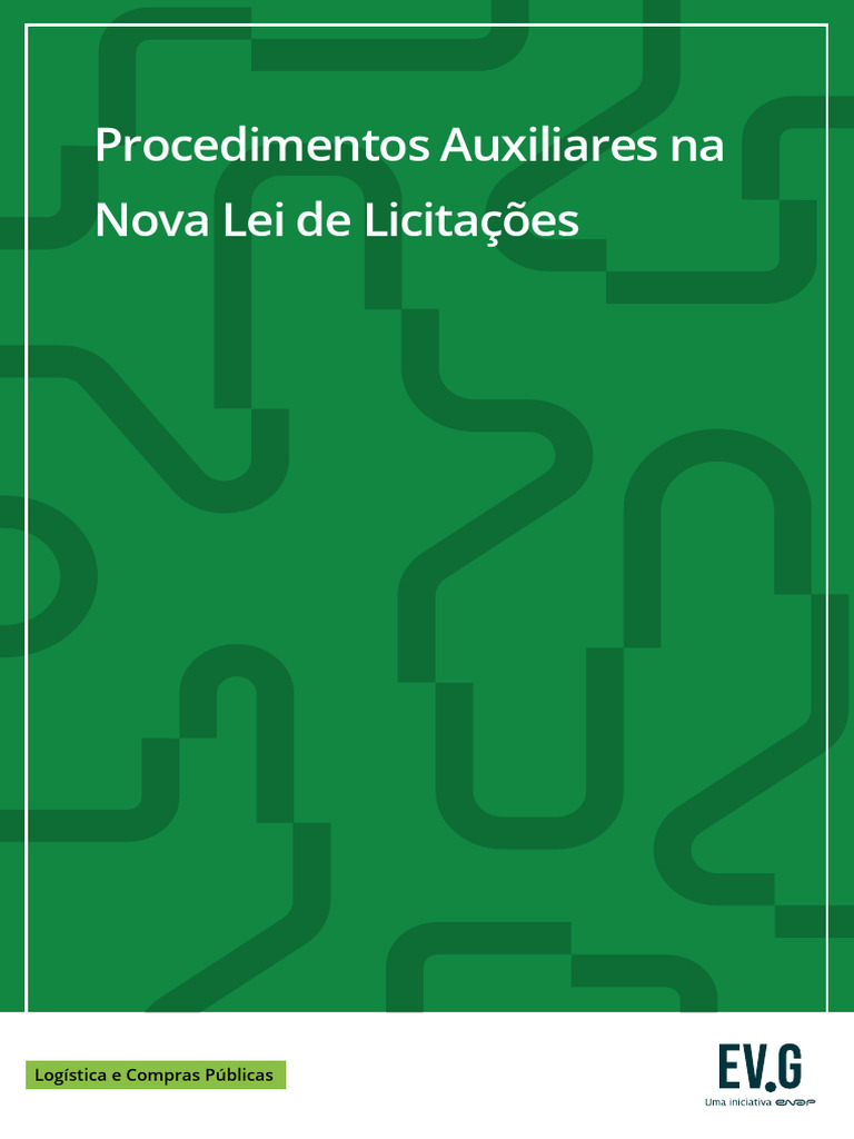 Apostila - Procedimentos Auxiliares Na Nova Lei de Licitações | PDF ...
