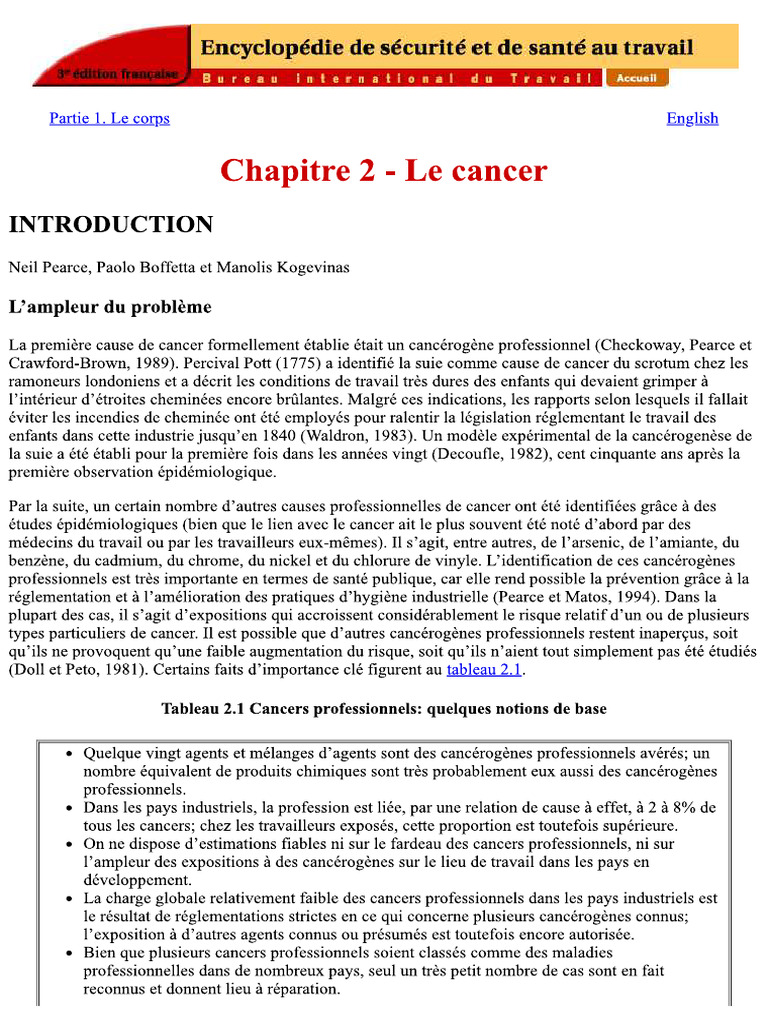 Chapitre 2 - Le Cancer | PDF | Public Broadcasting