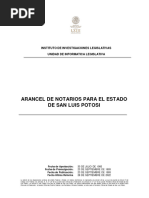 Arancel Notarial Oficial (Actualizado A Noviembre de 2024) | PDF ...