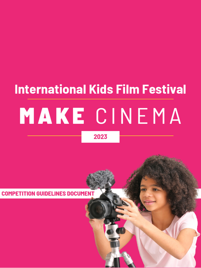 Guidelines For MAKE Competition | PDF | Cinematography