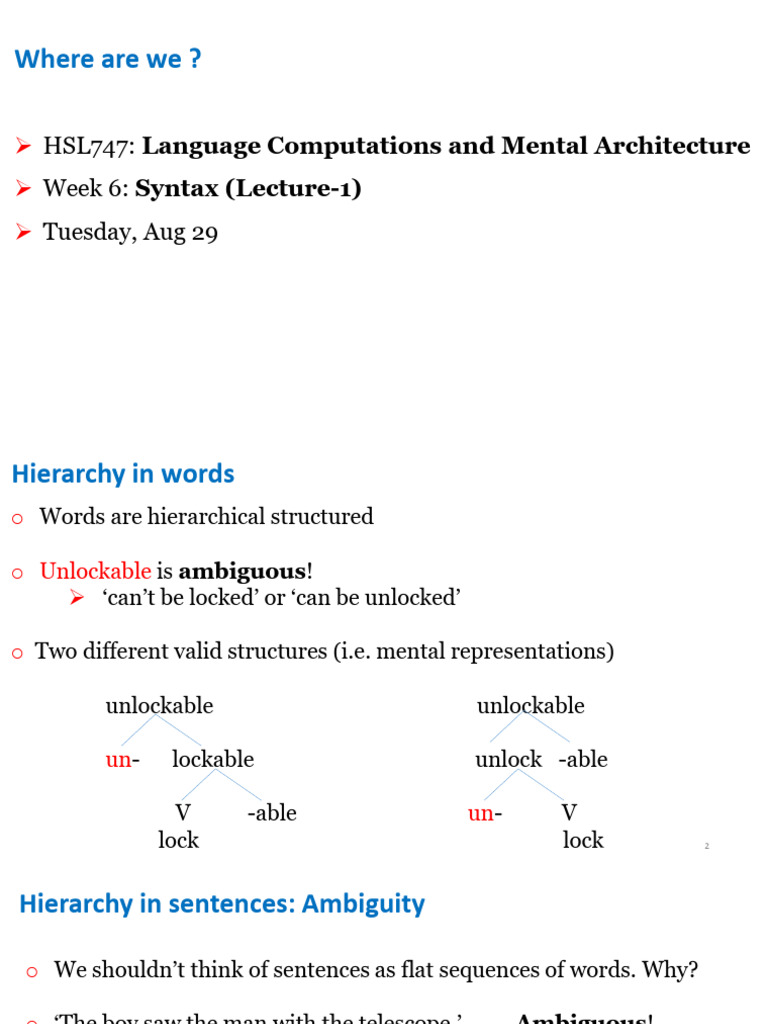 Syntax | PDF | Syntax | Human Communication Syntax | PDF | Syntax | Human Communication