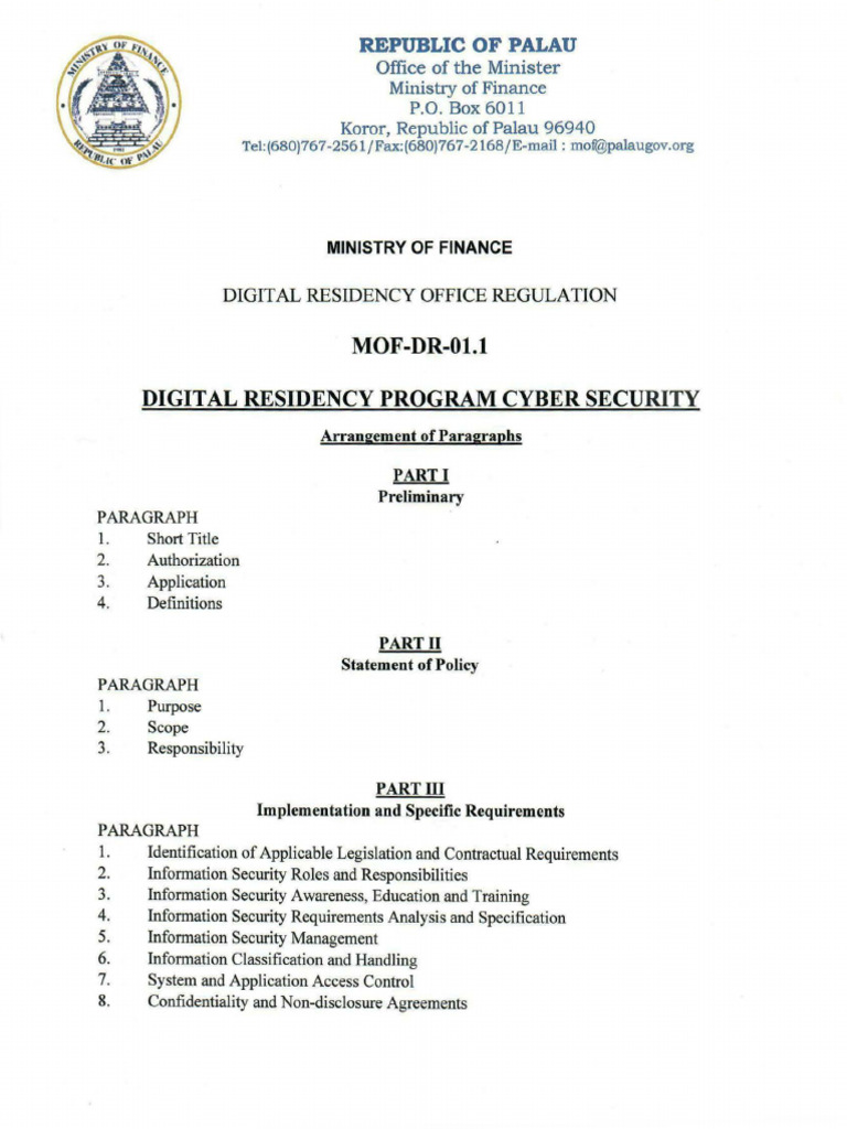 Digital Residency | PDF | Information Security | Computer Security