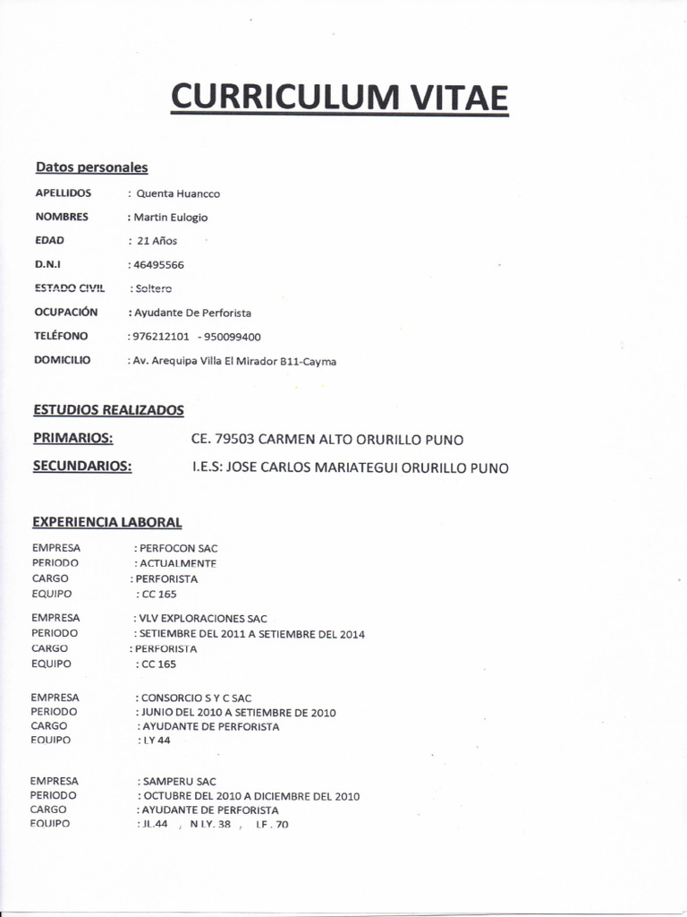 CV Martin Quenta-006 | PDF