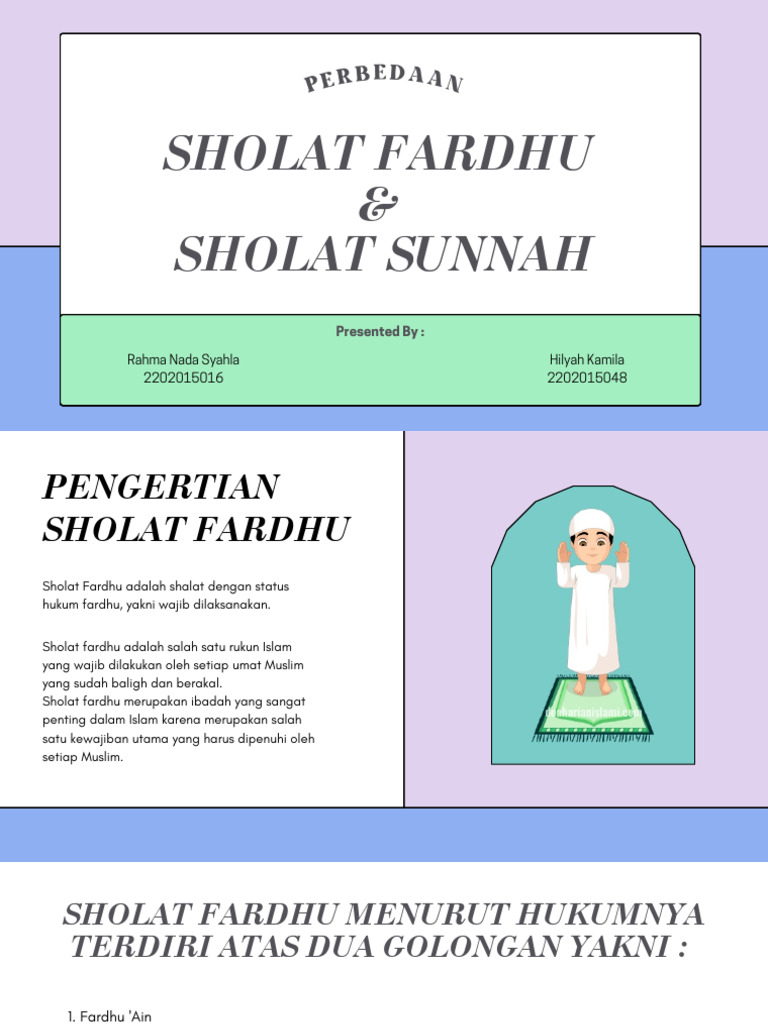 Sholat Fardhu Dan Sunnah | PDF