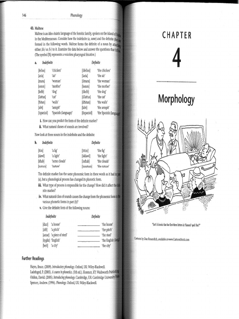 Morphology - Language Files-Ch 4 | PDF