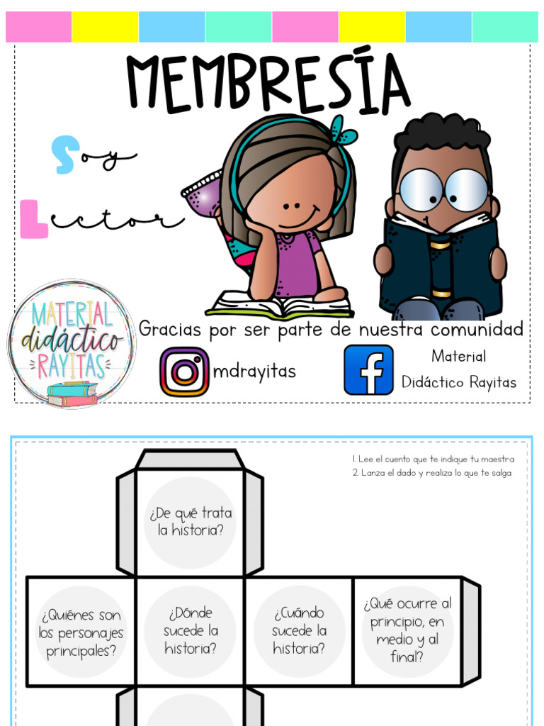 Lee El Cuento y Lanza El Dado | PDF | Derechos de autor