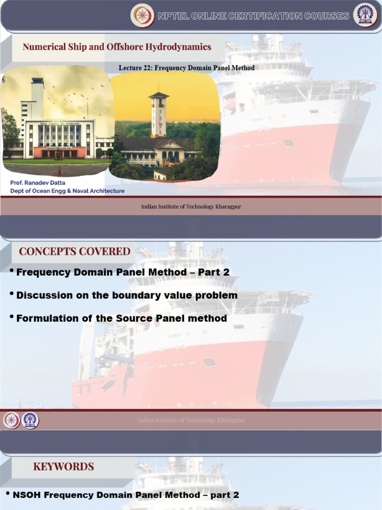 Numerical Ship and Offshore Hydrodynamics | PDF | Green's Function ...