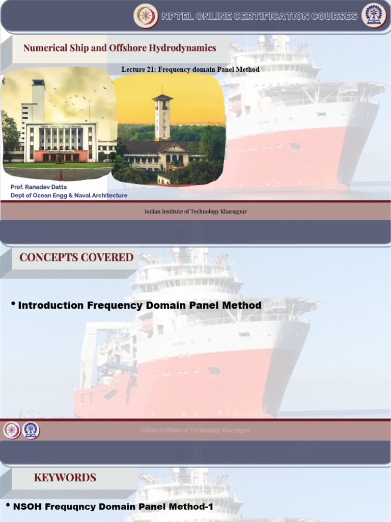 Numerical Ship and Offshore Hydrodynamics | PDF | Green's Function ...