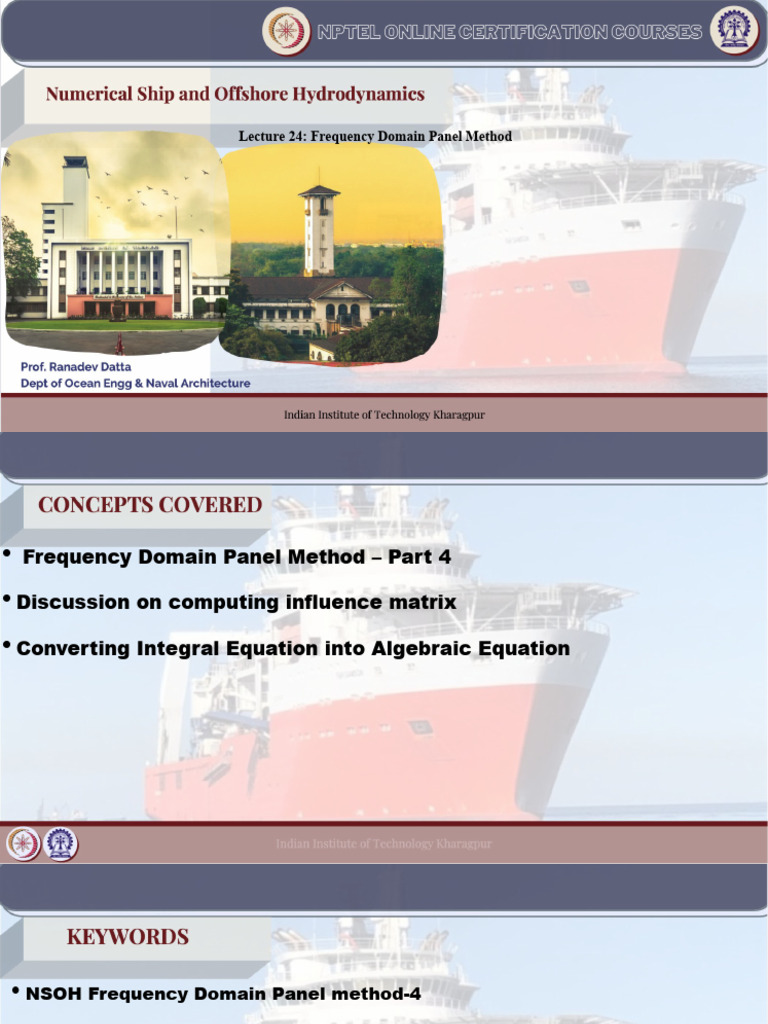 Numerical Ship And Offshore Hydrodynamics Pdf Equations Numerical