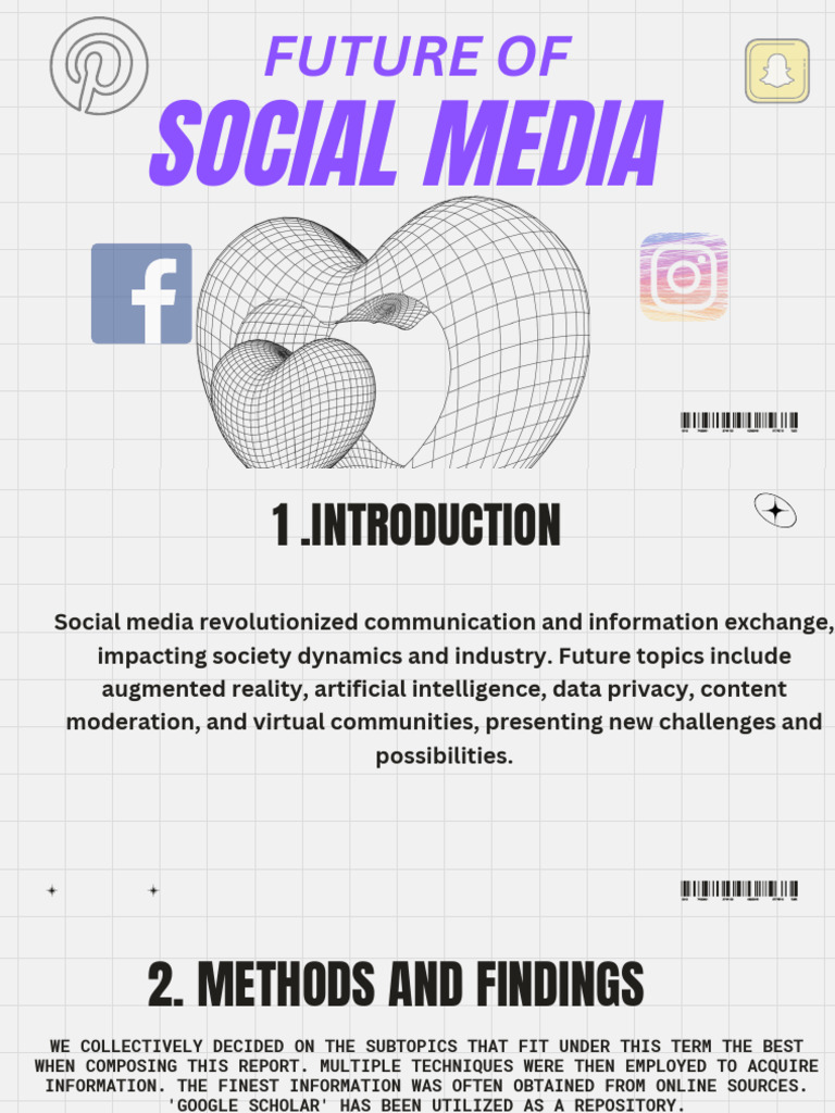 Future Of Social Media Presentation Pdf Augmented Reality Privacy