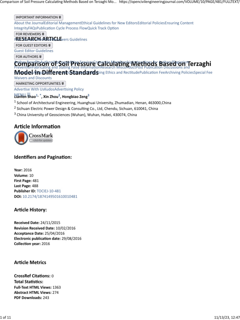 Terzaghi Trapdoor Experiment Analysis | PDF | Pressure | Soil