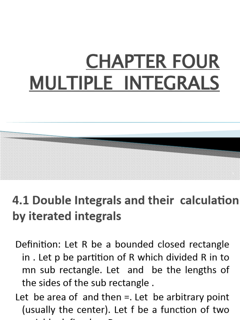 Double Integrals: Evaluation Techniques | PDF | Integral | Functions And Mappings