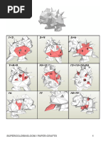 Toothless Papercraft Guide | PDF