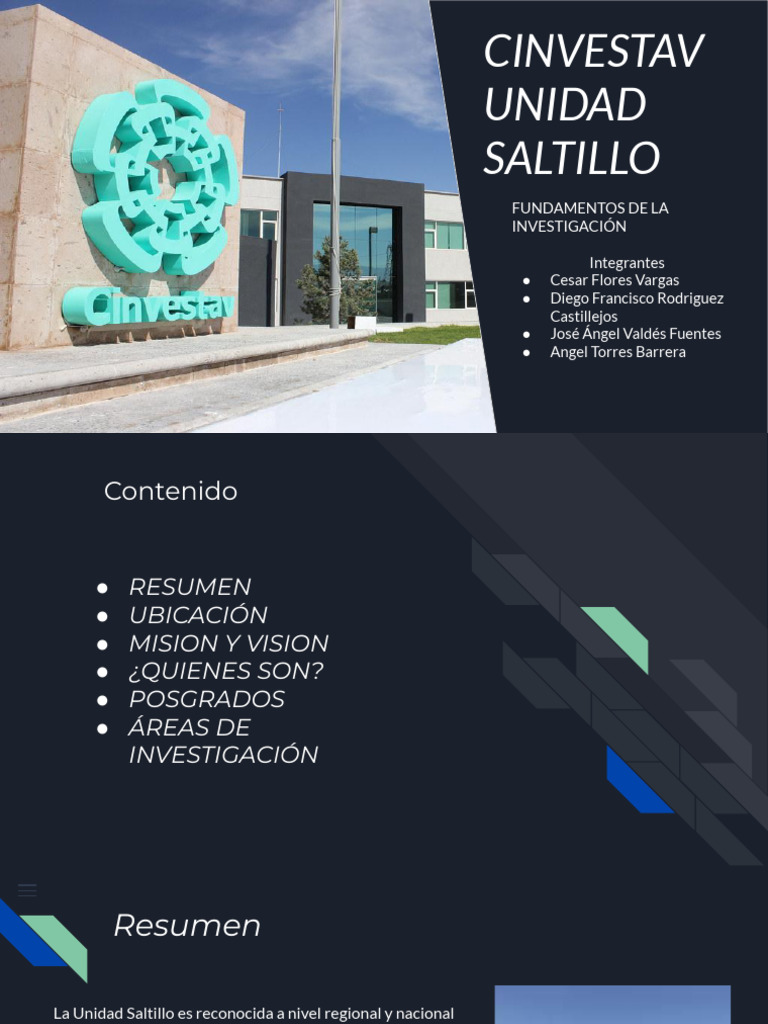 Cinvestav Unidad Saltillo | PDF | Science | Economias