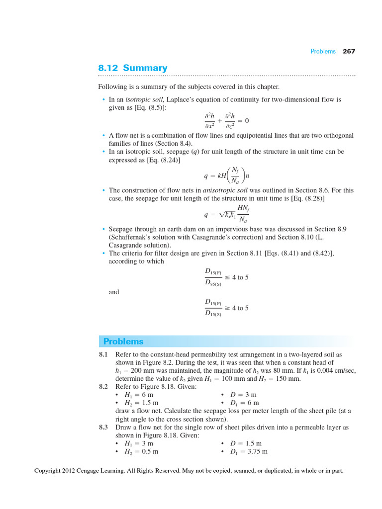 Assignment 1 | PDF | Permeability (Earth Sciences) | Soil Mechanics