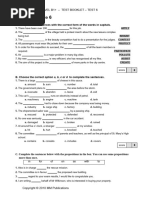 Traveller Second Edition b2 Tests | PDF